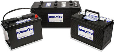 Komatsu Batteries Are Powerful and Durable
