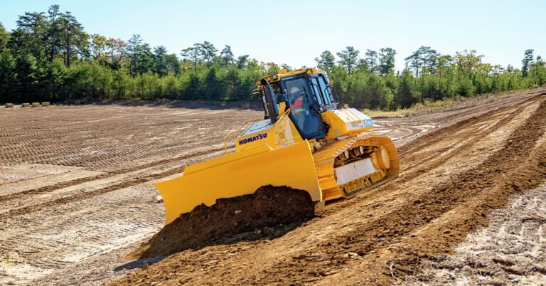 Komatsu D71-24 dozer delivers efficiency and energy savings