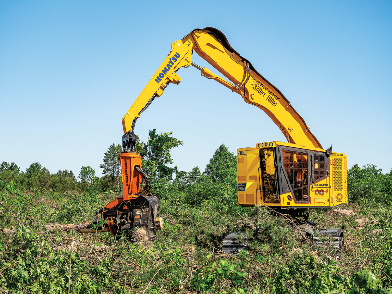New XT-5 tracked harvesters provide maneuverability and power in ...