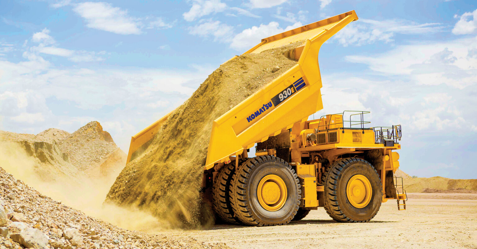 Hydrogen fuel cell-powered mining truck | General Motors and Komatsu ...