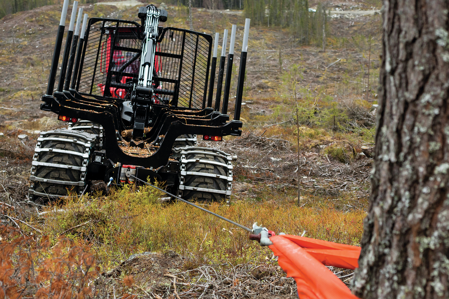 Optional Komatsu Traction Aid Winch ensures continued production with ...