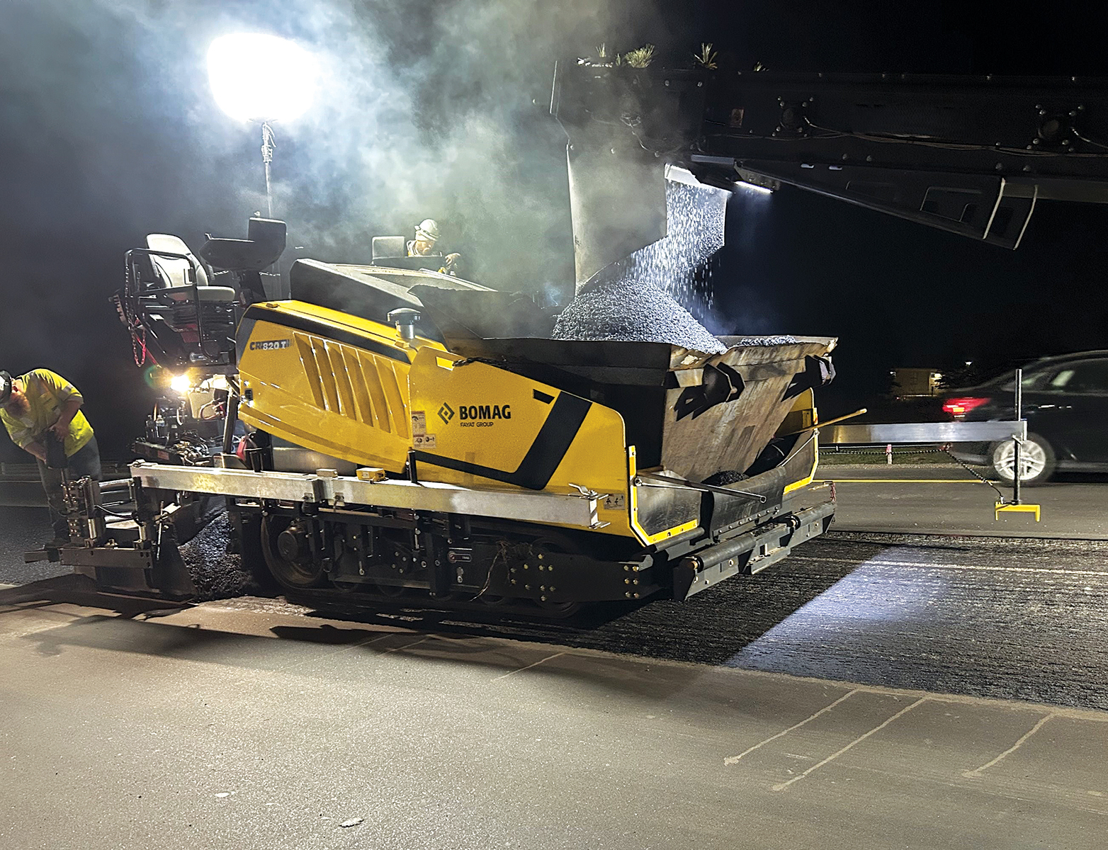 BOMAG introduces CR 820 T-2 rubber track paver and more new equipment ...